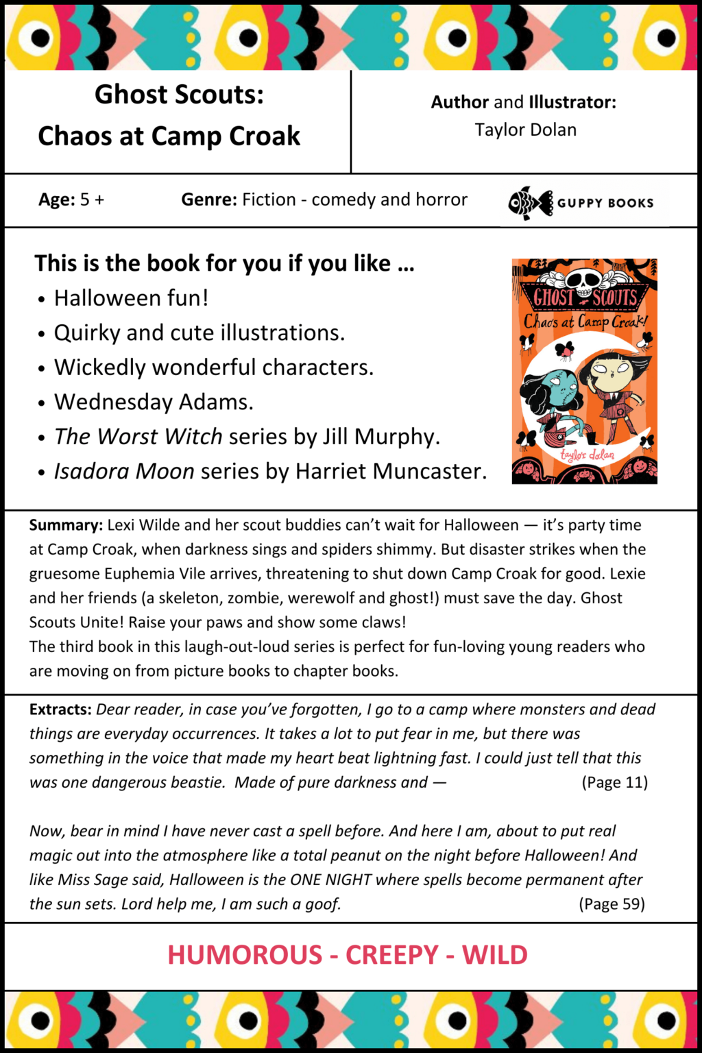 Ghost Scouts series - Guppy Books