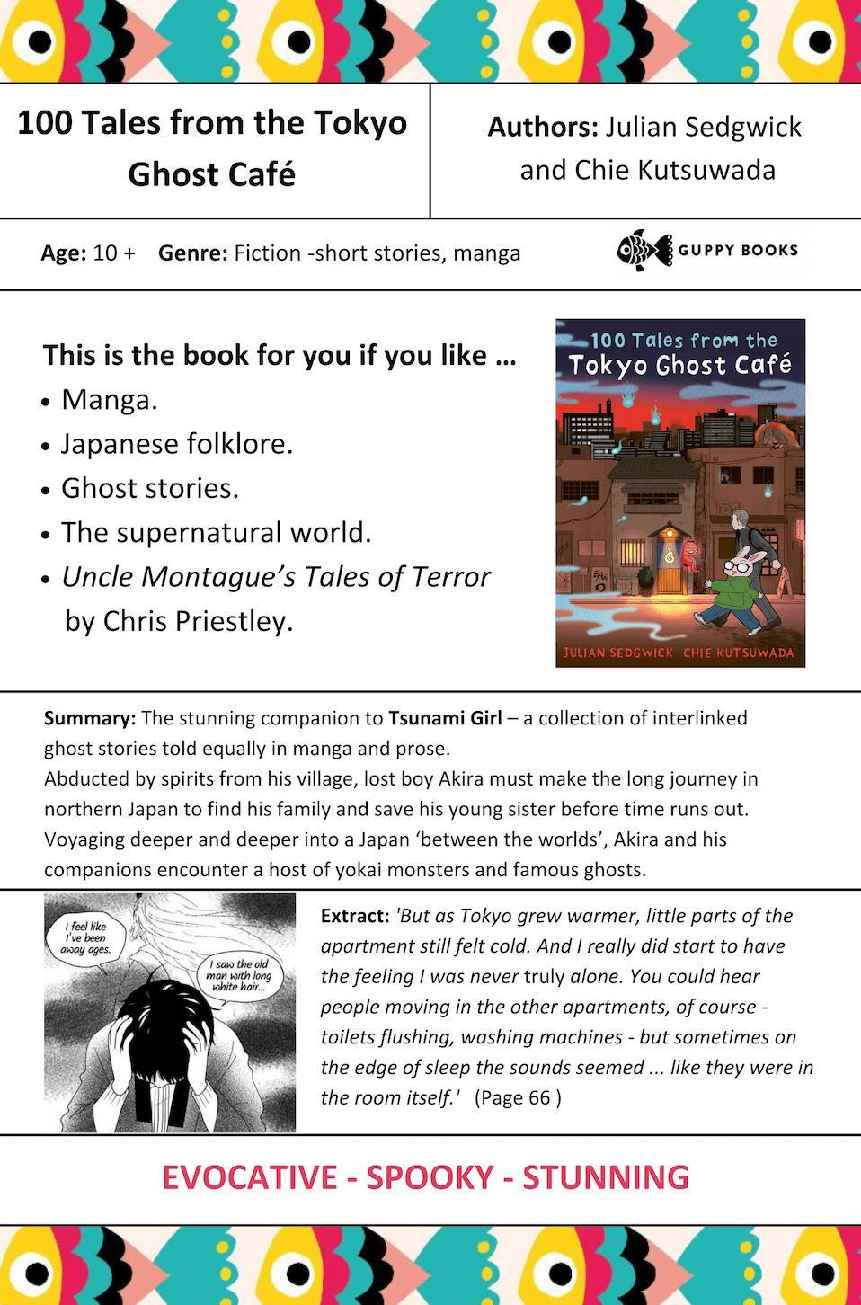 100 Tales from the Tokyo Ghost Cafe - Guppy Books