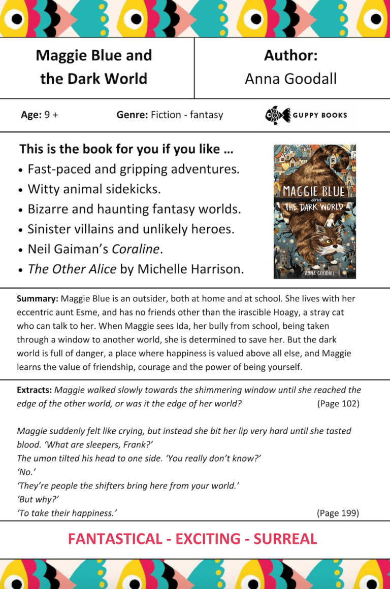 teaching resource Maggie Blue