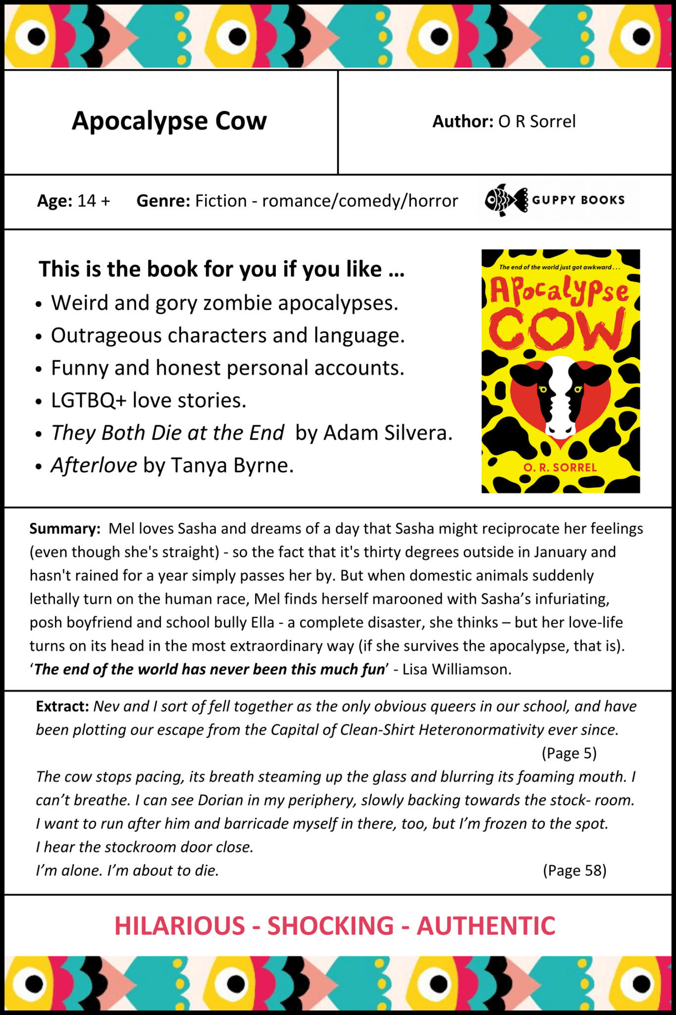 Apocalypse Cow - Guppy Books