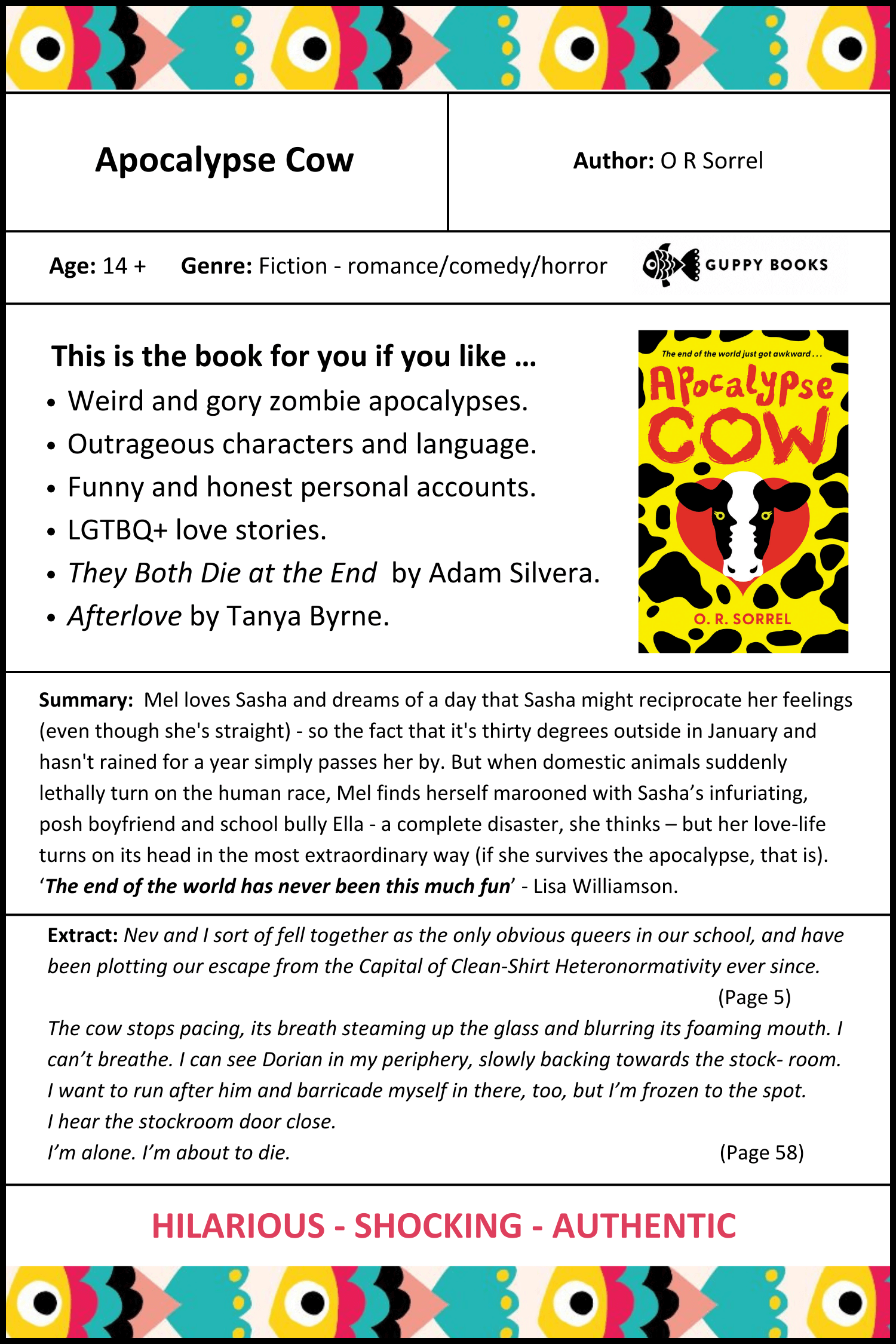 Apocalypse Cow - Guppy Books